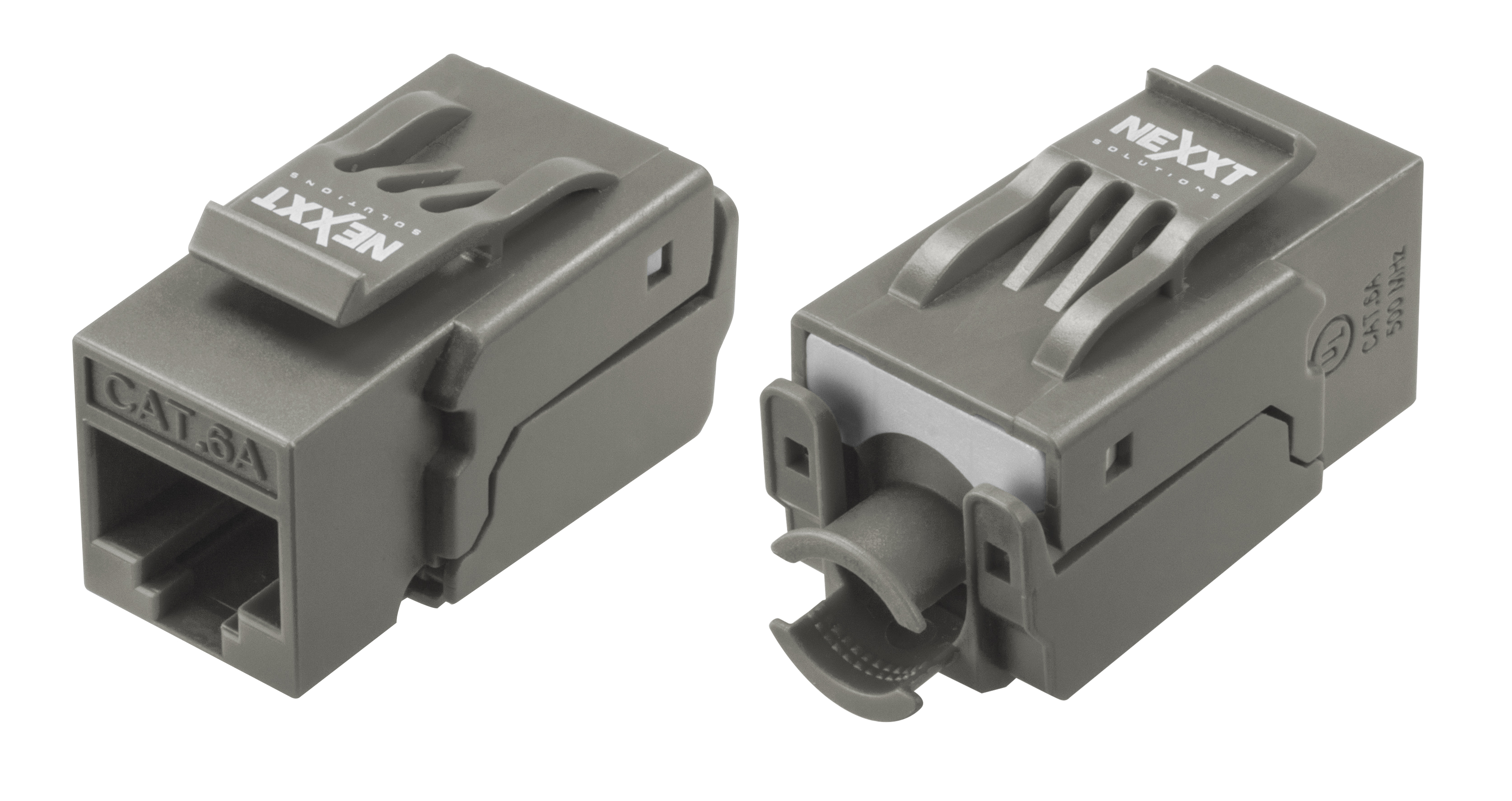 CAT6a: Keystone Jack Cat6A Toolless and 110 Type GR